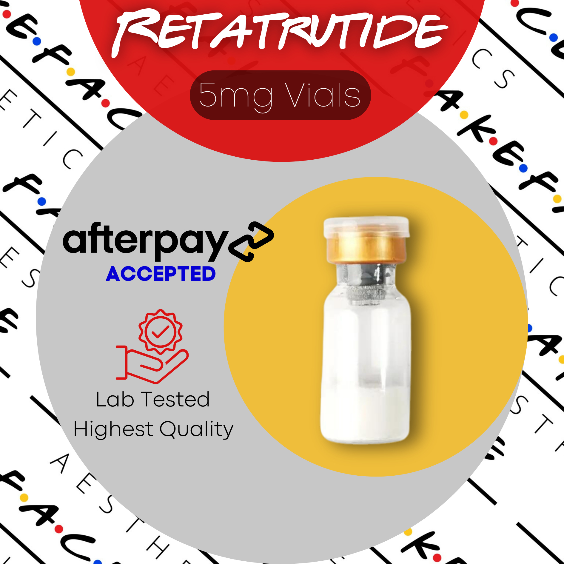RETATRUTIDE SINGLE VIAL – FakeFace Aesthetics